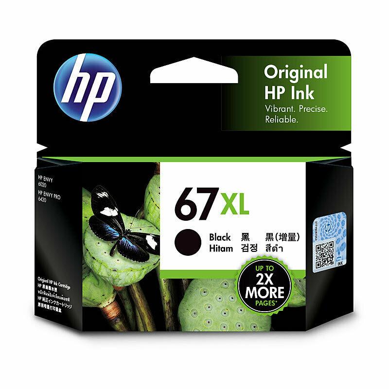 Any of Genuine HP 67, 67XL, 67XXL ink Cartridge HP Deskjet 1210,1212,1 ...